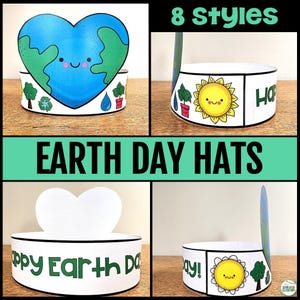 Earth Day Headbands, Earth Day Head Band, Earth Day Crown, Earth Day ...