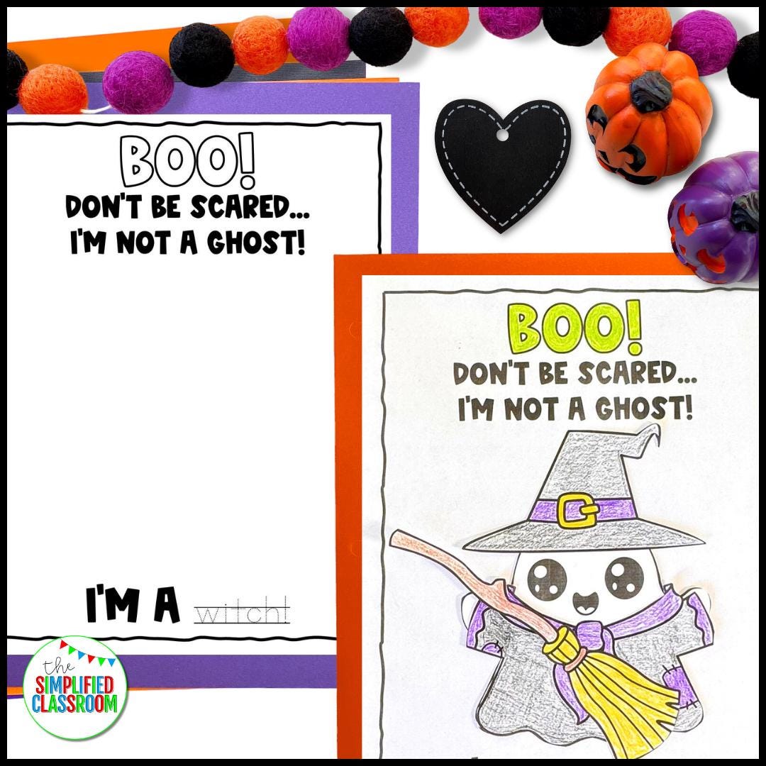 Disguise a Ghost Halloween Ghost Craft Template - the Ghost in Disguise ...