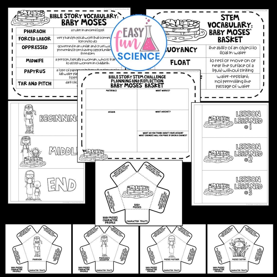 David and Goliath Bible STEM Challenge | Bible Lesson for Children ...