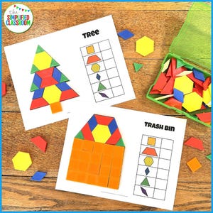Earth Day Pattern Blocks, Earth Day Tangrams, Pattern Block Templates ...