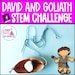 David and Goliath Bible STEM Challenge | Bible Lesson for Children ...