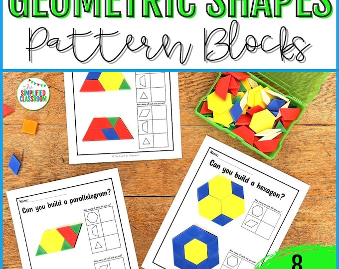 Summer Pattern Blocks Templates. Summer Printable Preschool and ...