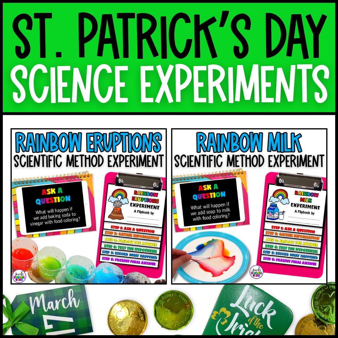 St Patricks Day St Patricks Day Science Science Experiments Science ...