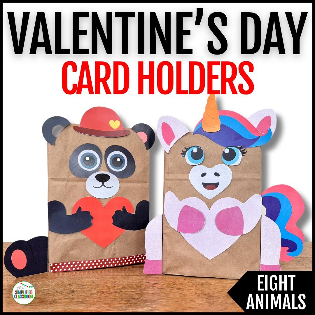 Valentine Box Template Valentine Bag Decorations Valentine Bag ...