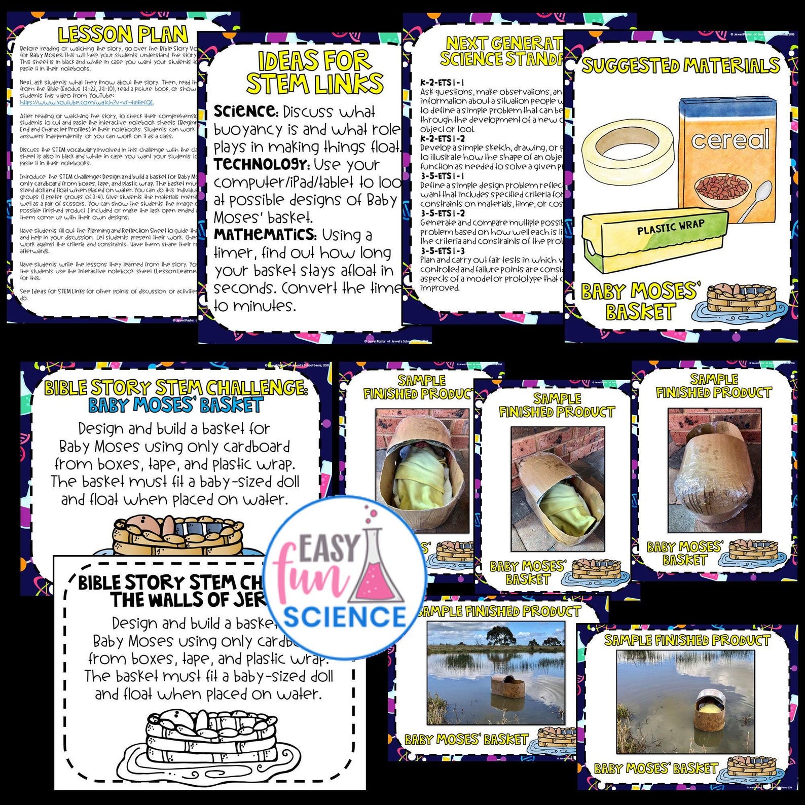 David and Goliath Bible STEM Challenge | Bible Lesson for Children ...