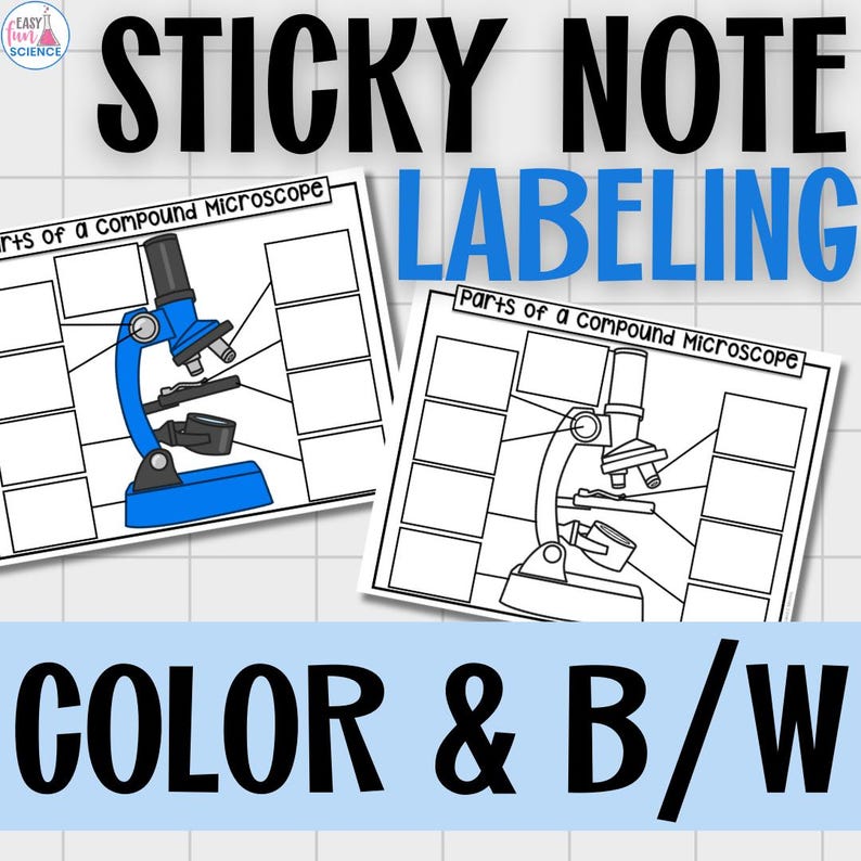 Microscope Labeling Activity, Microscope Parts, Microscope Diagram ...