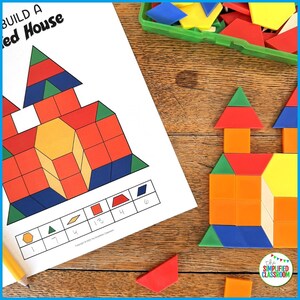 Halloween Pattern Block Mats, Halloween Tangrams, Pattern Block Mats ...