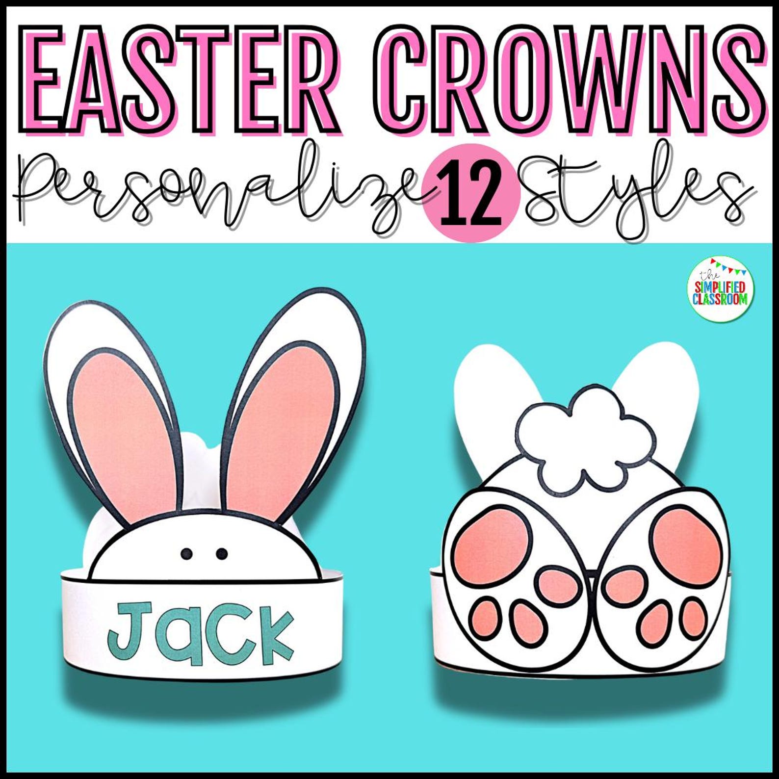 Easter Hat, Easter Headband, Easter Crown, Easter Bunny Hat, Easter ...