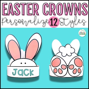 Easter Hat, Easter Headband, Easter Crown, Easter Bunny Hat, Easter ...