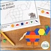 Zoo Animal Pattern Blocks, Animal Pattern Blocks, Zoo Pattern Blocks ...