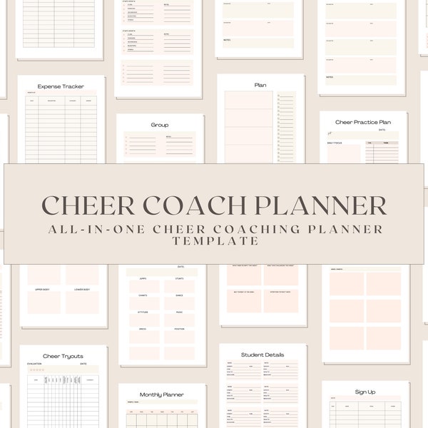 Cheer Coach - Etsy