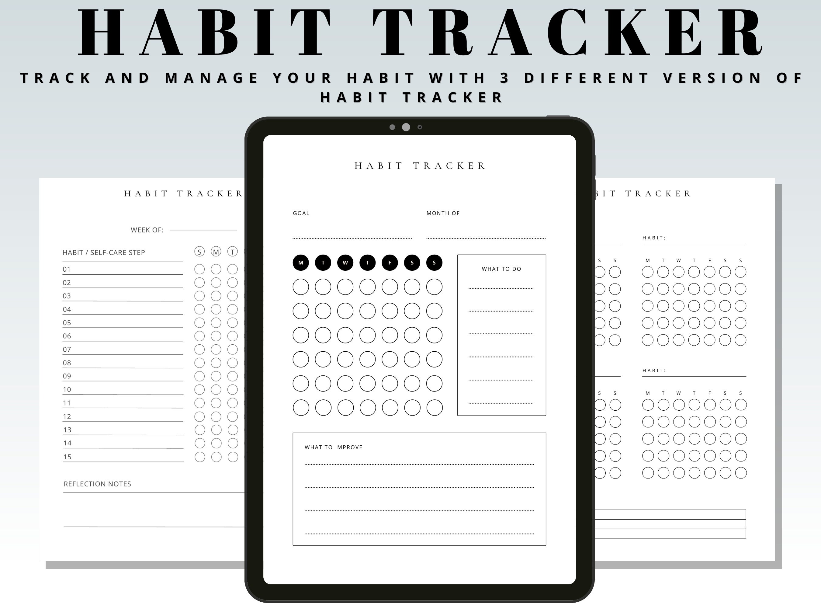Simple Habit Tracker, Progress Tracker, Habit Challenge, Activity ...