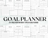 Goal Planner BUNDLE 2023 Goals Tracker SMART Goal Setting - Etsy