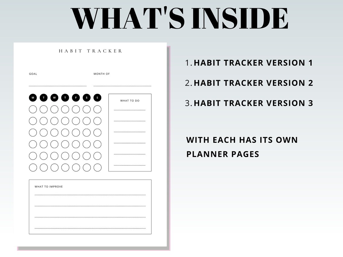 Simple Habit Tracker, Progress Tracker, Habit Challenge, Activity ...