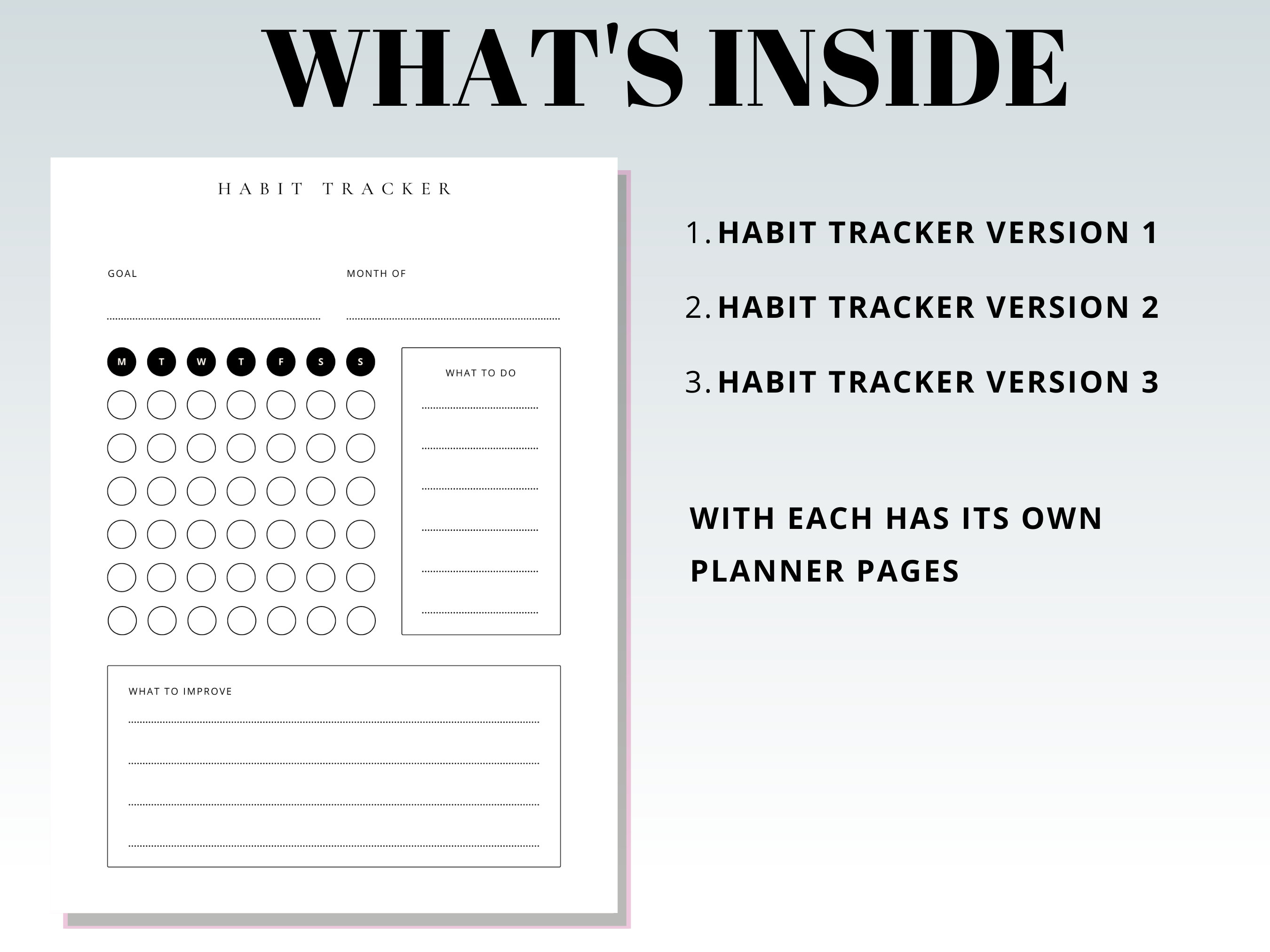 Simple Habit Tracker, Progress Tracker, Habit Challenge, Activity ...