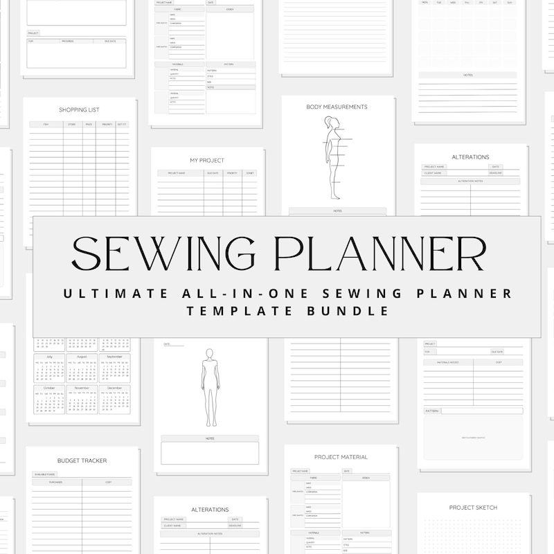 Sewing Theme Fabric - Etsy