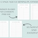 Language Learning Planner and Notebook, Language Learner, Language ...