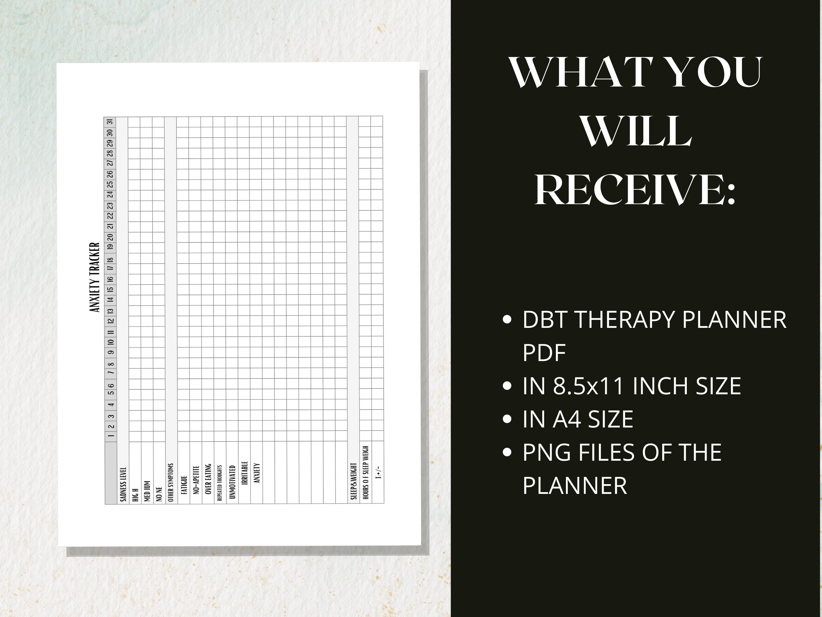 DBT Workbook, DBT Therapy Journal, DBT Skills, Therapy Worksheet ...