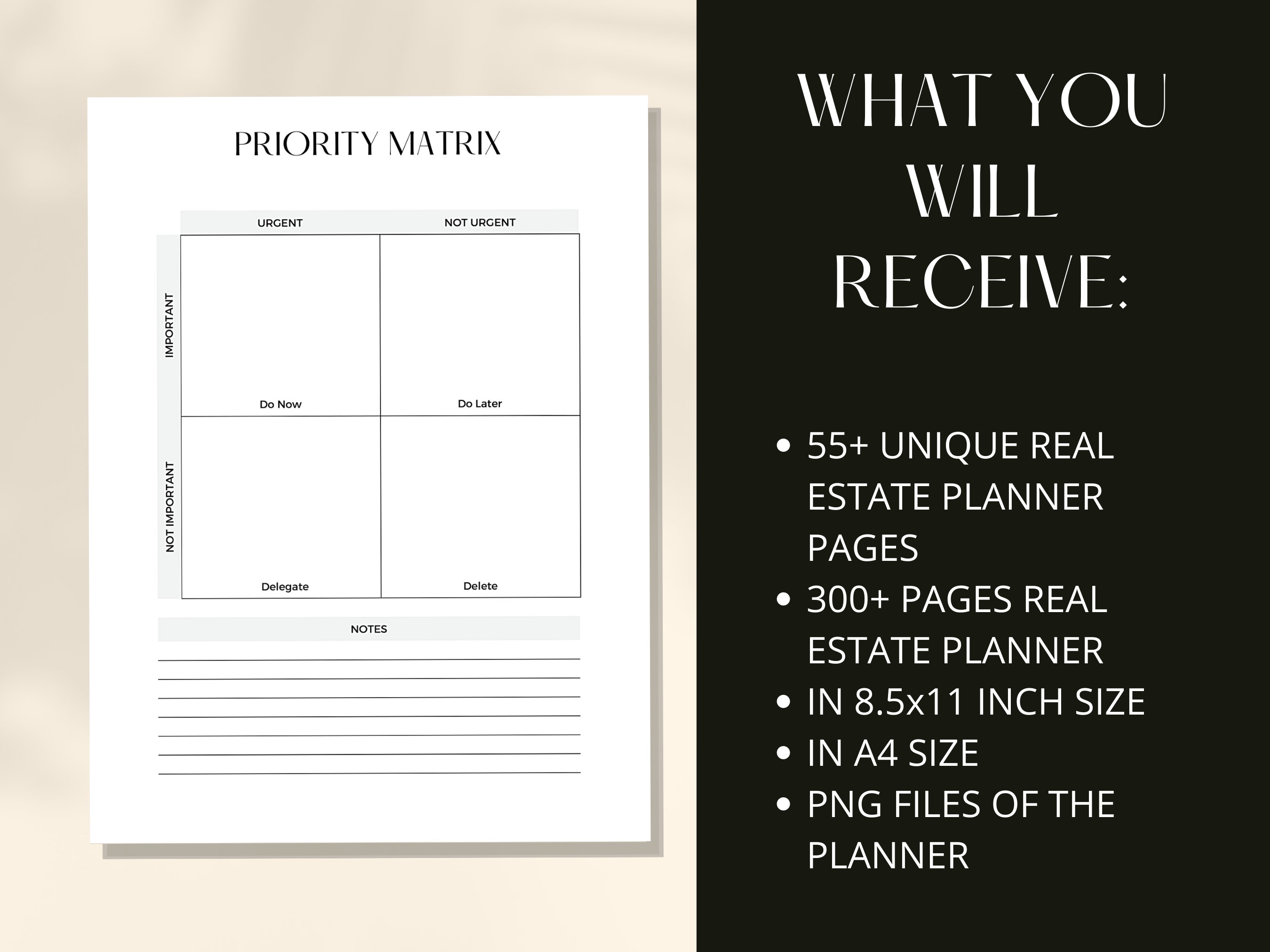 ULTIMATE Real Estate Planner, Real Estate Business Planner, Real Estate ...