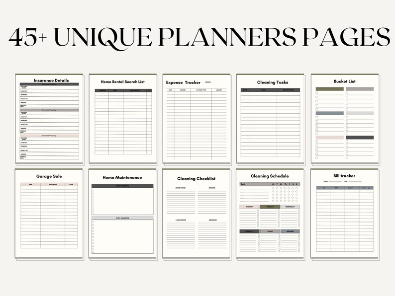 Moving Planner, Moving Checklist, Moving Binder, Moving Gift, Moving ...
