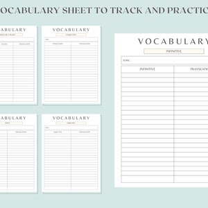 Language Learning Planner and Notebook, Language Learner, Language ...
