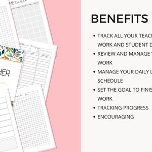 Digital Teacher Planner (UNDATED), Teacher Planner, Teacher Digital ...