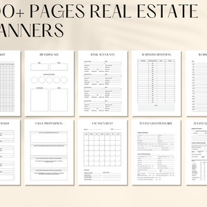 ULTIMATE Real Estate Planner, Real Estate Business Planner, Real Estate ...