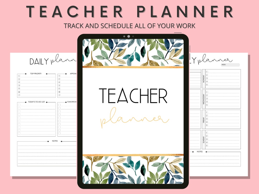 Teacher Planner, Teacher Digital Planner | Digital Planner, iPad ...