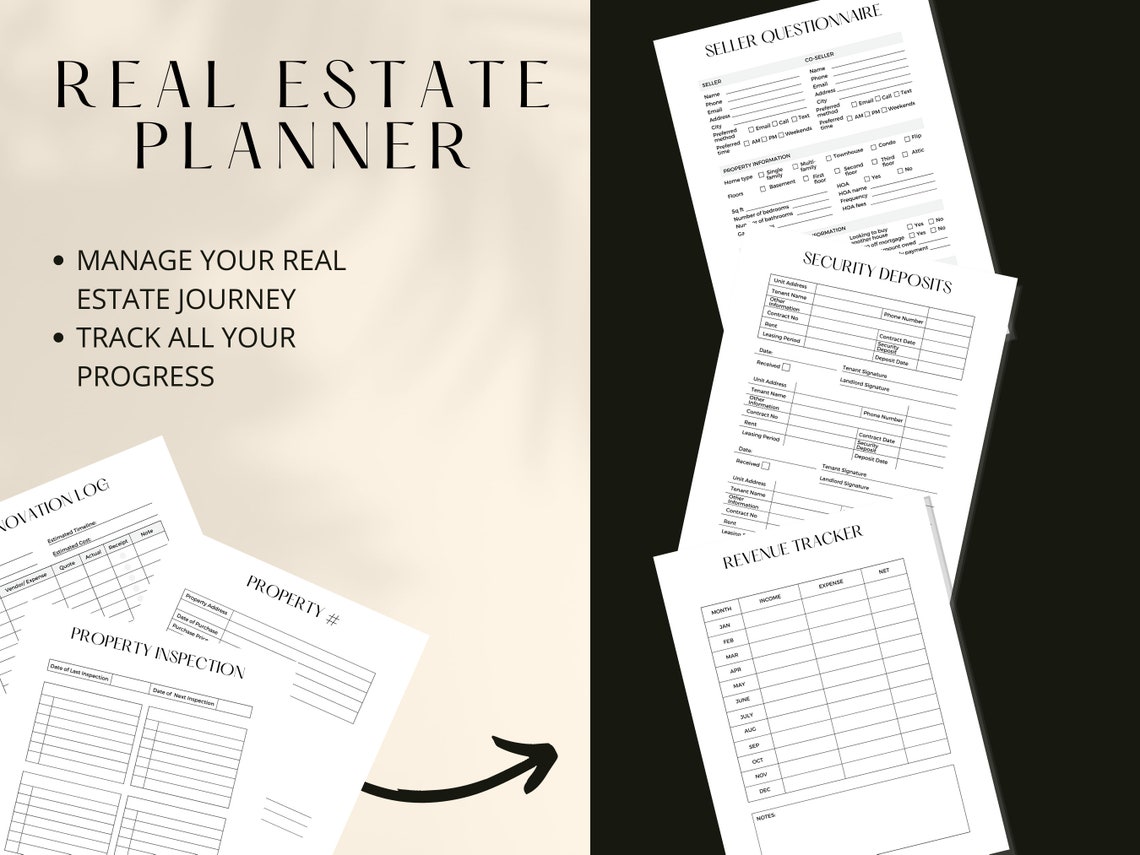 Real Estate Planner, Real Estate Business Planner, Real Estate Agent ...