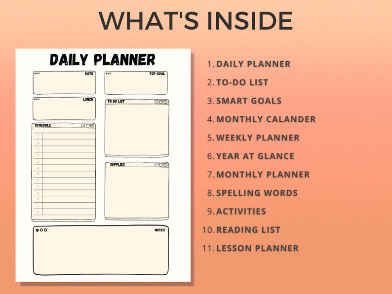 Digital Homeschool Planner, Printable Homeschool Planner, Best ...