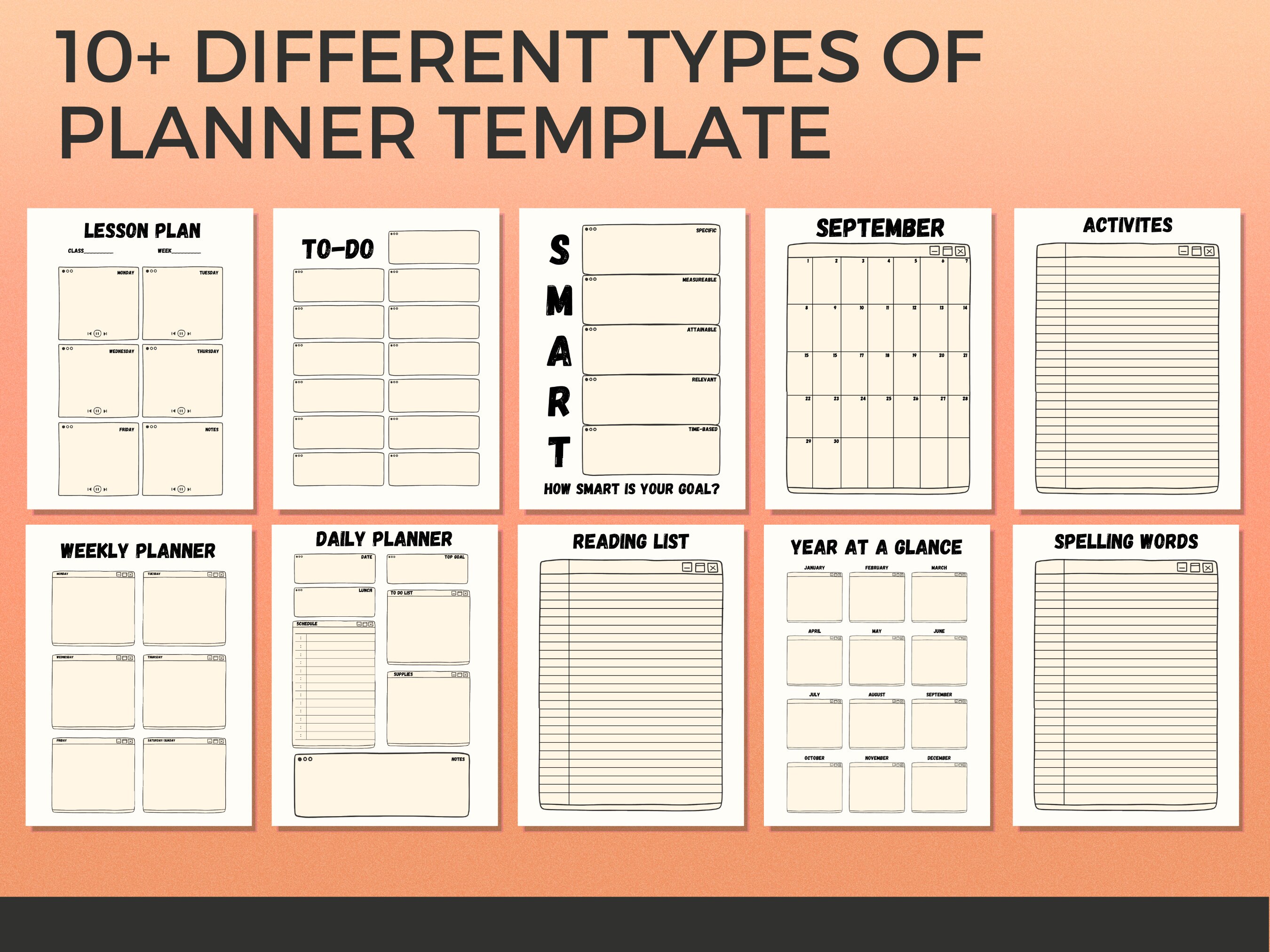 Digital Homeschool Planner, Printable Homeschool Planner, Best ...