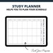 Minimalist Study Planner Printable, Academic Study Planner Printable ...