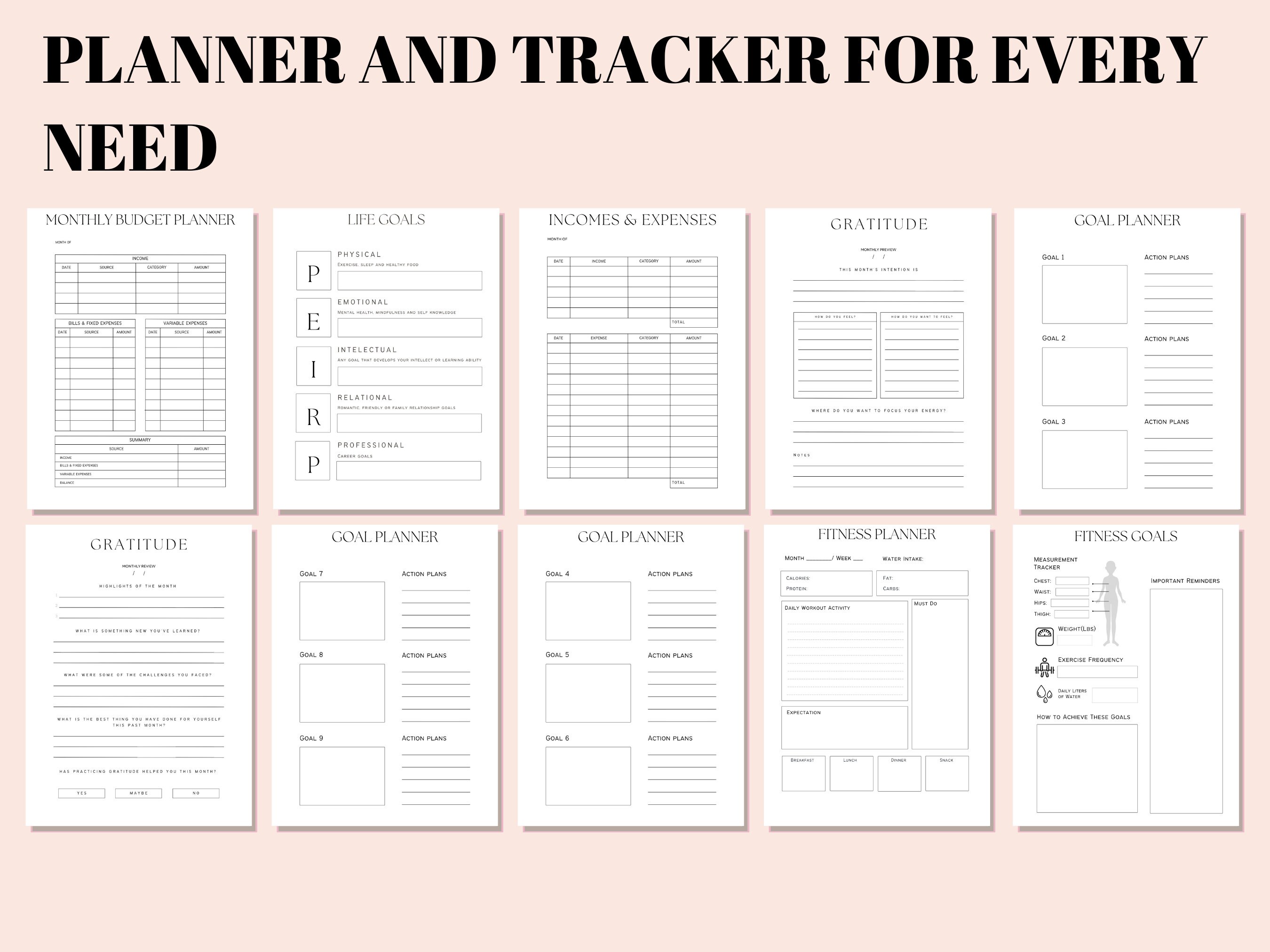 Digital Adhd Planner, PDF Adhd Planner, Adhd T0-do List, Adhd Adult ...