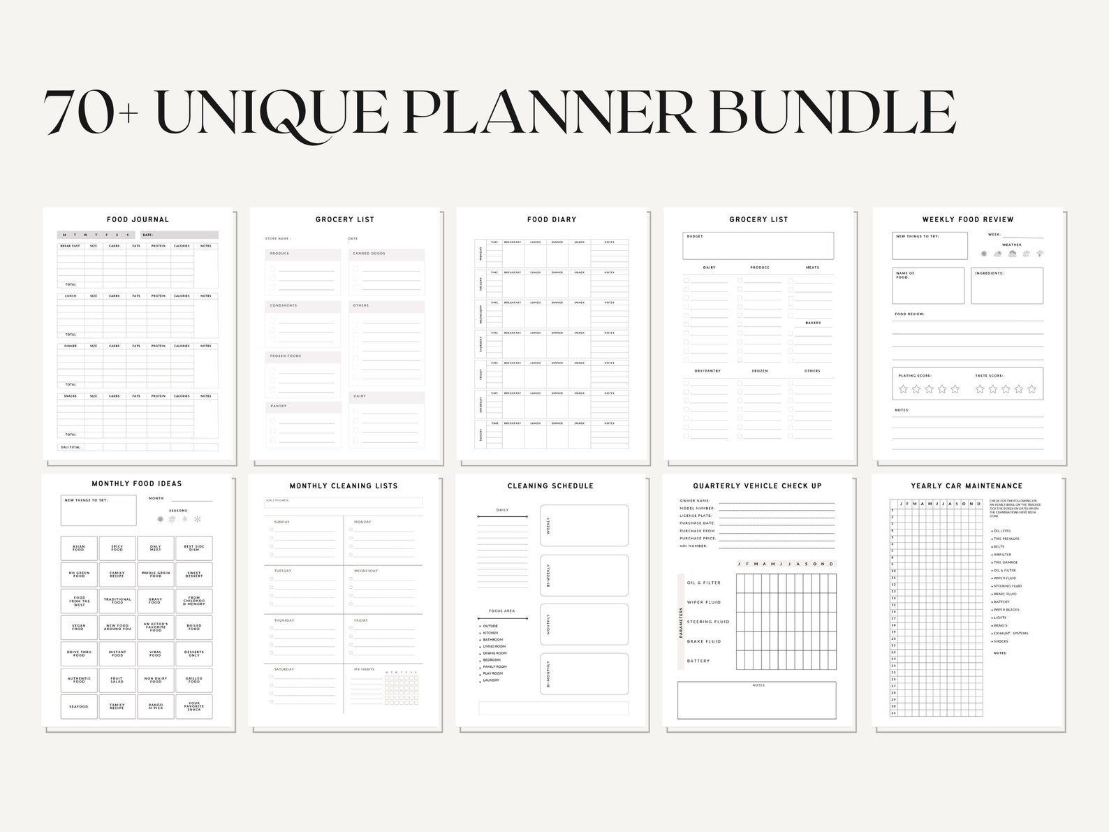 Household Binder, Home Management Binder, the Household Planner ...