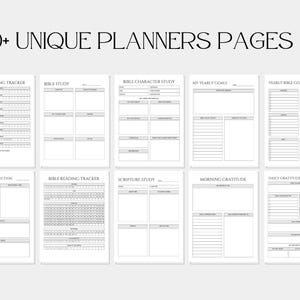Bible Study Planner, Bible Study Bundle, SOAP Journal, Printable Bible ...