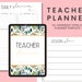 Digital Teacher Planner (UNDATED), Teacher Planner, Teacher Digital ...