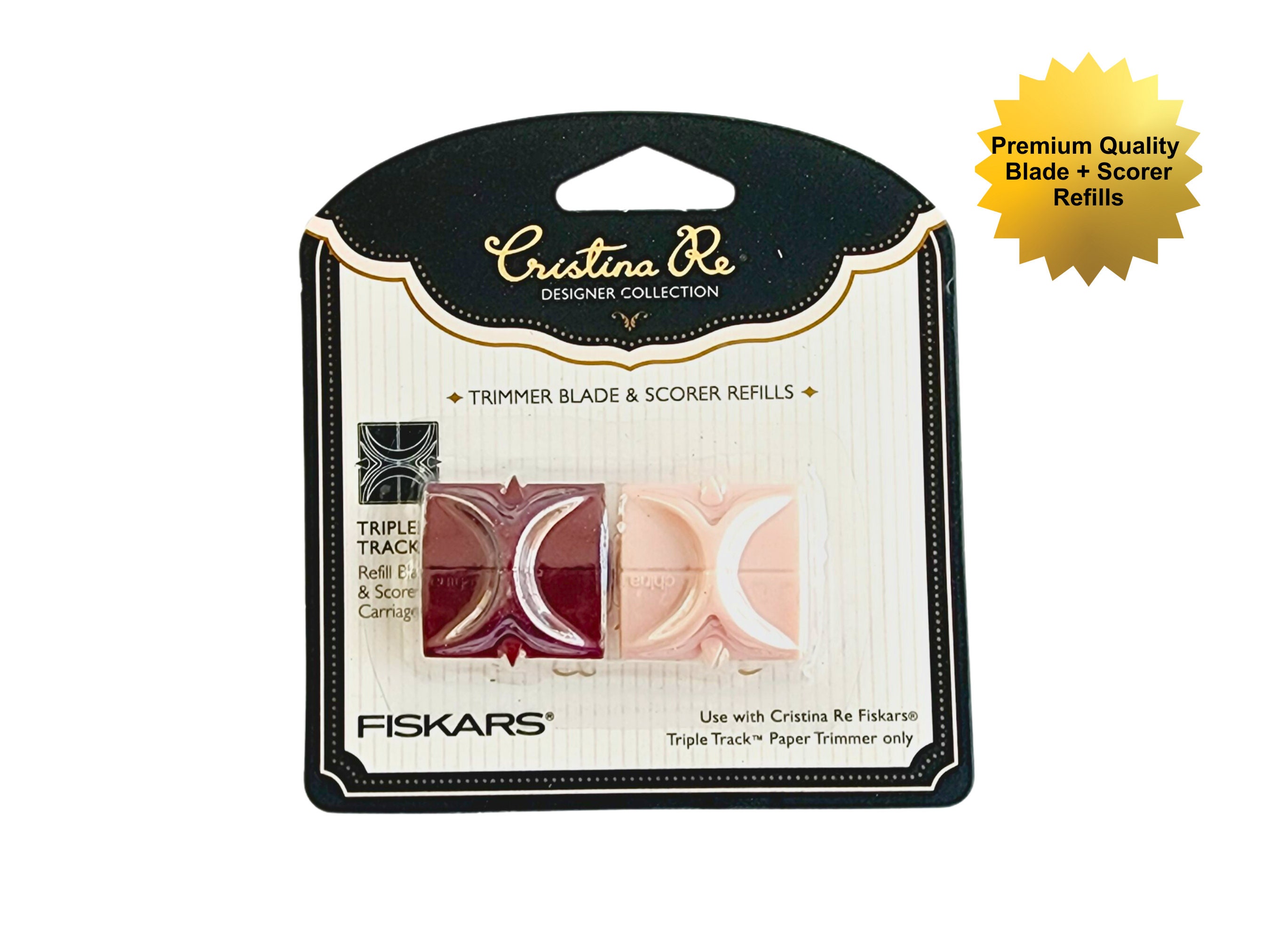 Cristina Re Designer Paper Trimmer Fiskars Pink Paper Guillotine Scorer ...