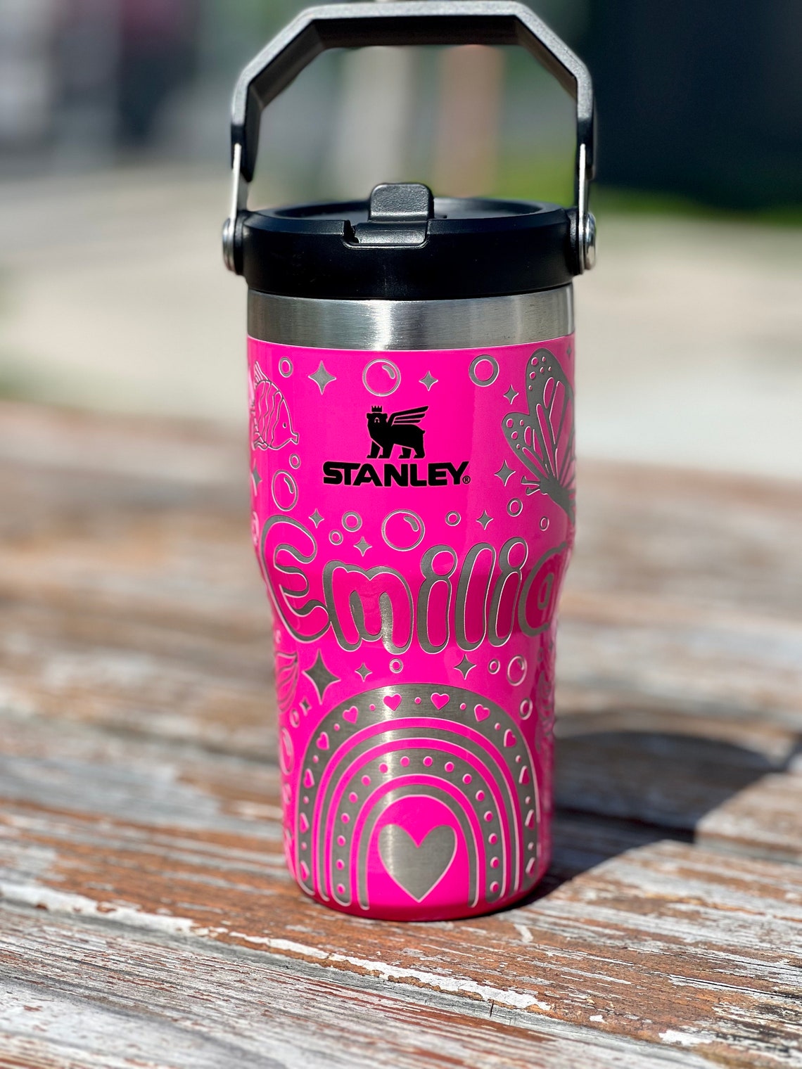 Custom Full Wrap Flip Top Stanley 20oz & 30 Oz - Etsy