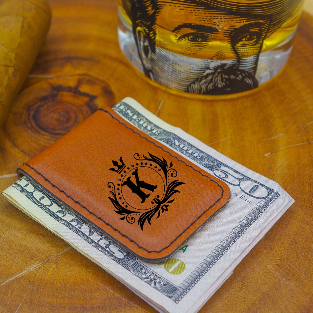 Premium Personalized Money Clip, Groomsmen Gift, Custom Money Clip ...