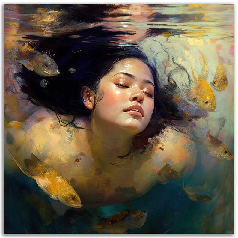 Healing 7 a Joyous Fat Positive UNFRAMED Art Print for Your - Etsy