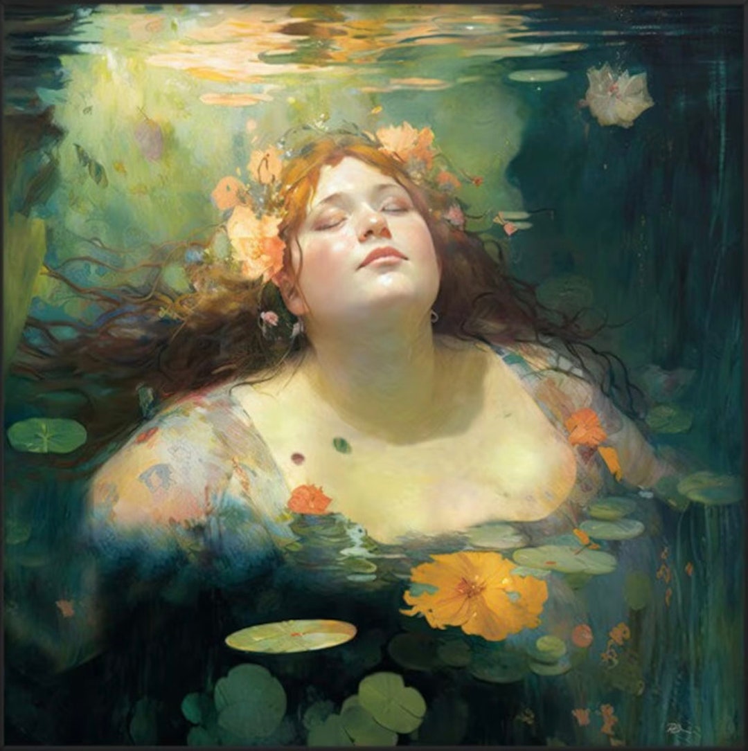 Healing 2, a Joyous Fat Body Positive DIGITAL DOWNLOAD Printable Art ...