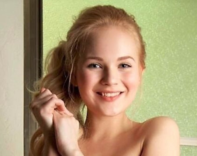 Nude Female Sexy Art Model Naked Topless Breasts Butt One 1 Etsy