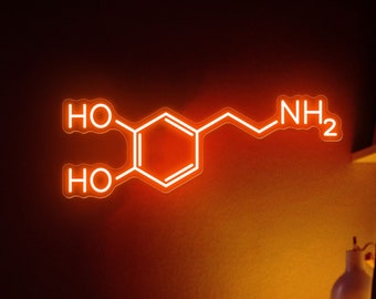 Molecule Neon Sign - Etsy