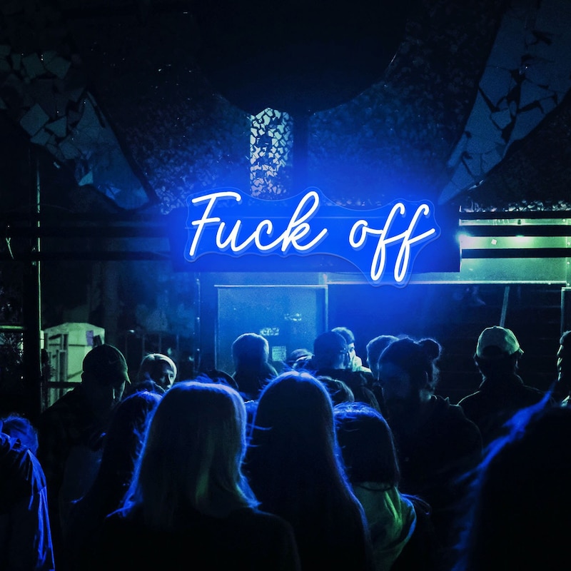 Funny Neon Signs Etsy