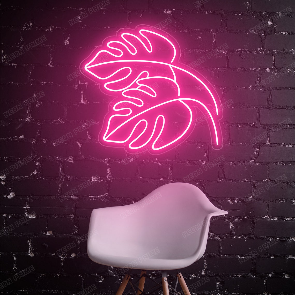 Monstera Leaf LED Neon Sign Green Leaf Neon Sign Plant Neon - Etsy