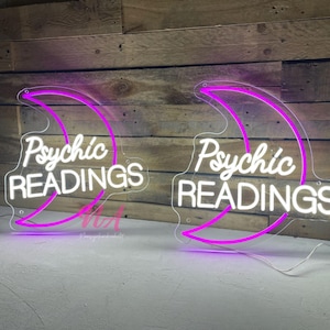 Custom Tarot Reading Neon Sign: Psychic Reader Gift - Etsy