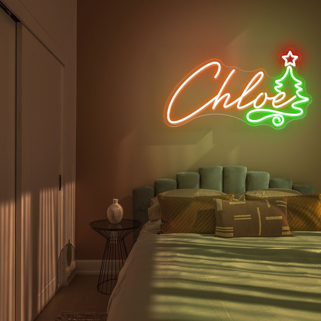 Custom Name Neon Sign: Personalized LED Light Decor - Etsy