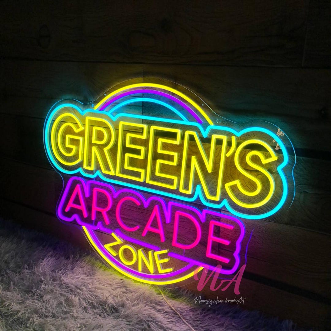 Custom Gamer Neon Sign: Game Room Decor, Gaming LED Light - Etsy