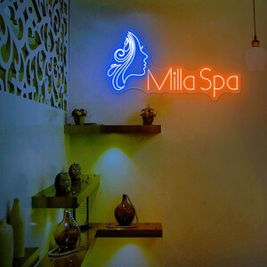 Custom Name Spa Sign,custom Spa Sign, Spa Decor, Esthetician Decor for ...