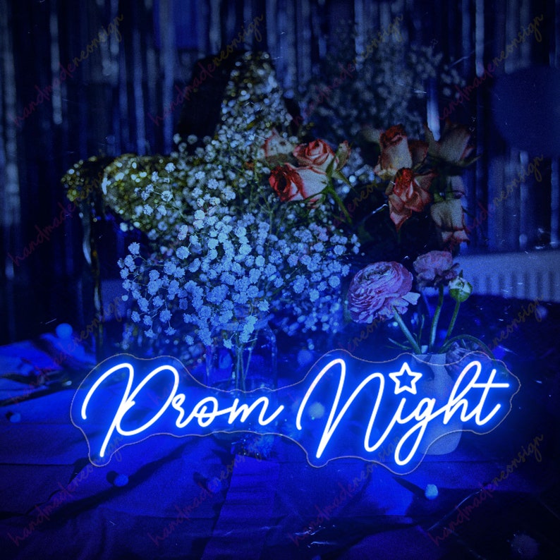 Custom Prom Night Neon Sign: Graduation Party Decor - Etsy